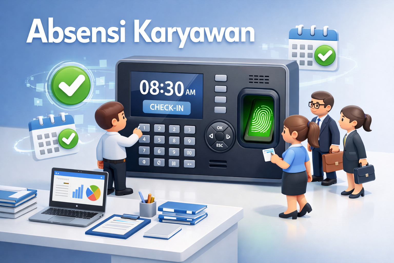 Tips Mengelola Absensi Karyawan Panduan HR Perusahaan | INCA Riset dan ...